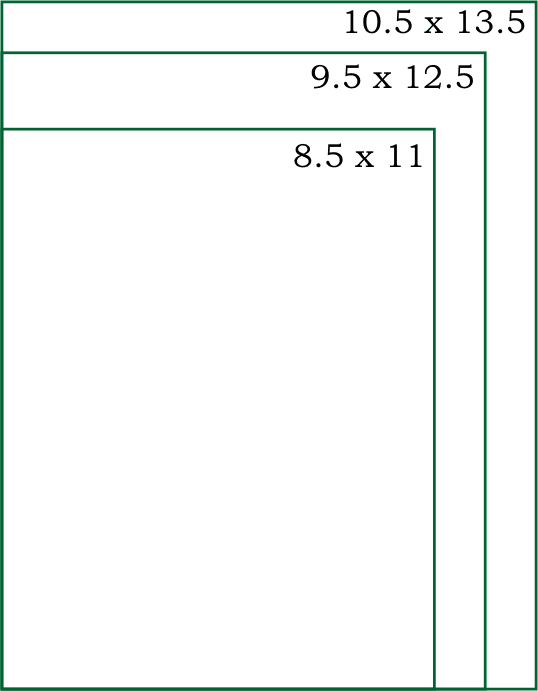Michael s Music Service Paper Sizes
